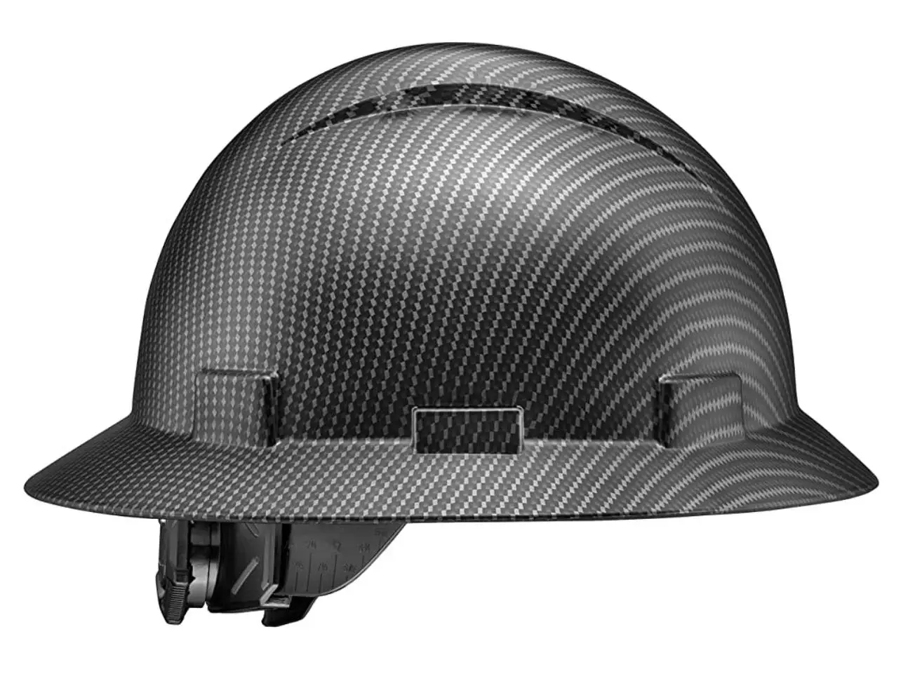 Ansi Certificate Hydro Dipped Hdpe Safety Helmet Industrial Full Brim ...