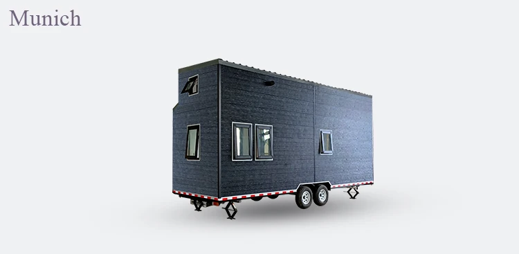 Modern Prefab Mobile Luxury Caravan/tiny House on Wheels