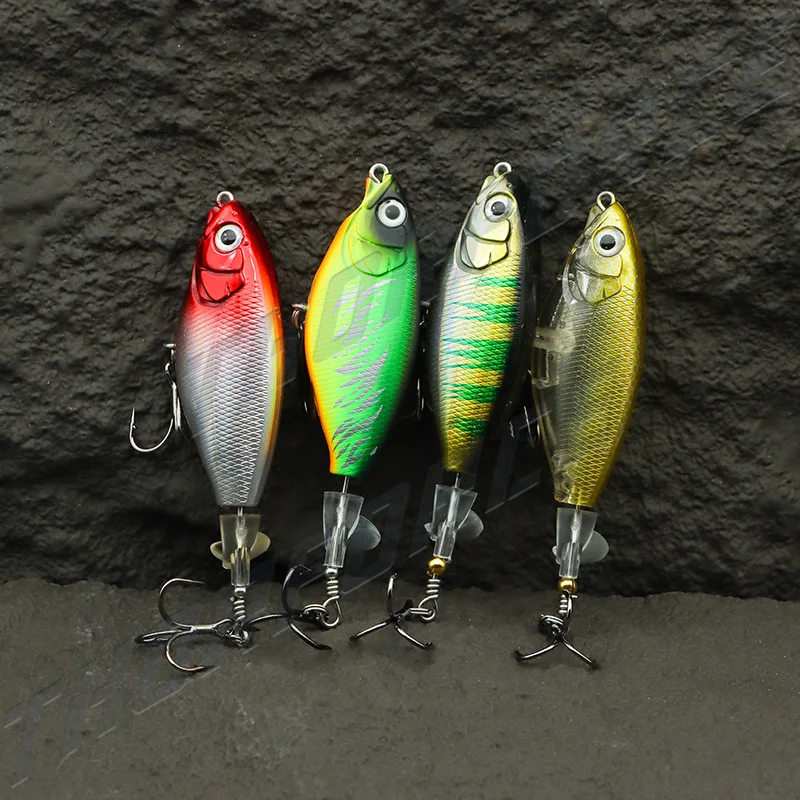 Thor Force Vivid Swimming Propeller Lure Bionic Bait Puffer Fish ...