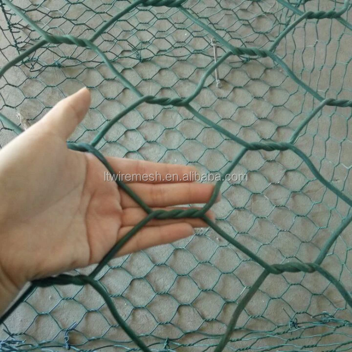 Pvc Coated Gabions Application And Hexagonal Hole Shape Gabion Mesh Box ...