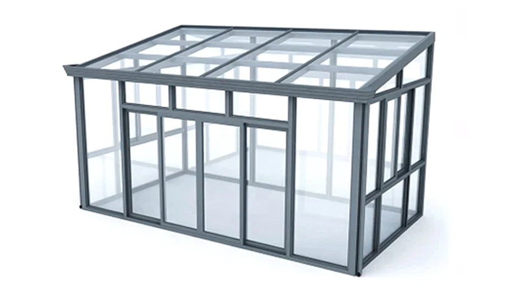 Aluminum Prefab Glass House/sun Room/solarium - Buy Hurricane Proof ...