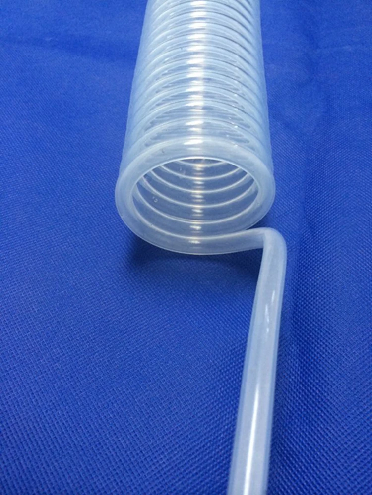 Large PTFE Coiled Tubing Flexible and Bending Performance Heat Shrink ...