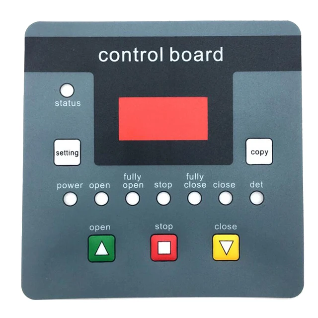 Custom Adhesive Push Button Embossed Membrane Switch Panel - Buy ...