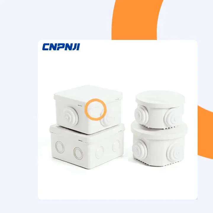 Custom Plastic Enclosure Pvc 4x4 Knockout Waterproof Junction Box - Buy ...