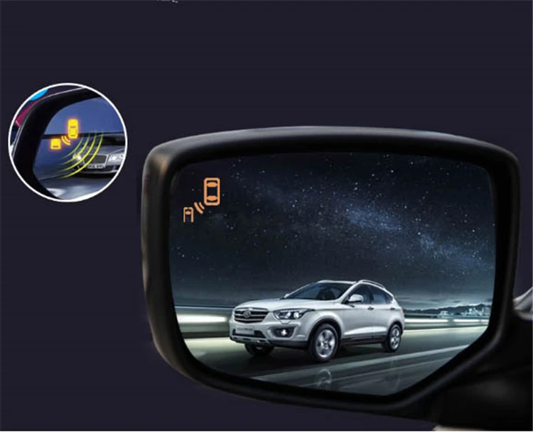 Radar Sensor System Blind Spot Monitor Bsm Led Side Rear View Mirror ...