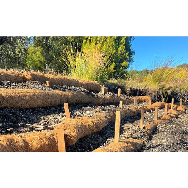 Coconut Coir Logs Sustainable Solution for Erosion Prevention at Your ...