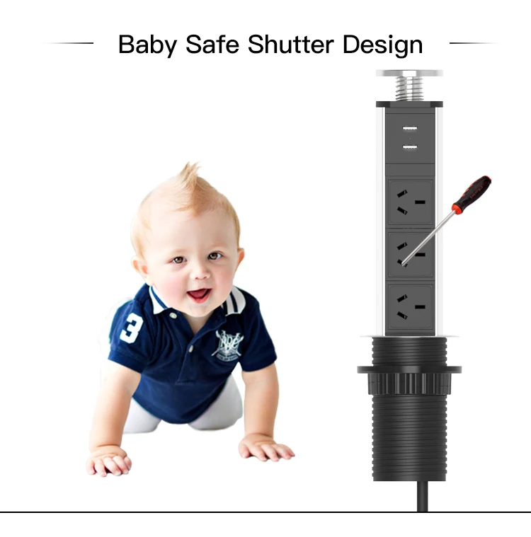 Australia SAA 3-Way Power Socket Outlet - Reliable & Versatile