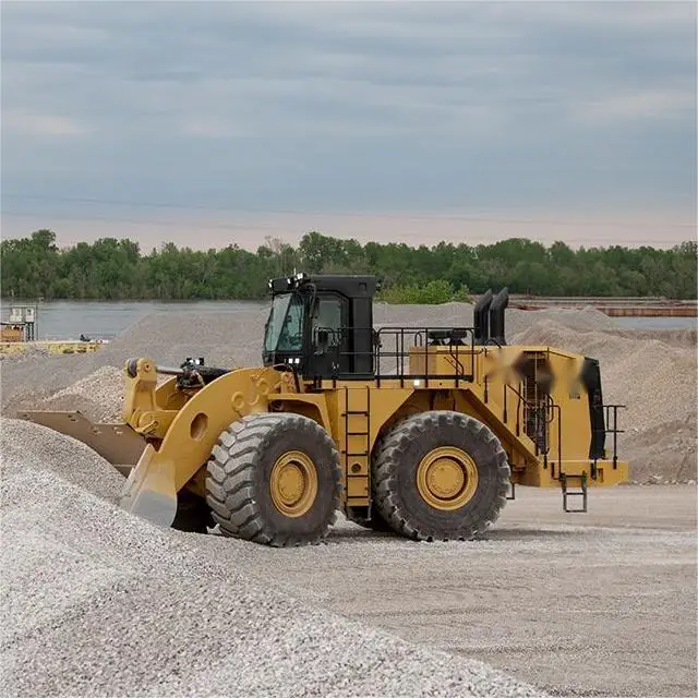 982 301kw 33510kg Hydraulic Front Wheel Loader With 12cbm Bucket - Buy ...