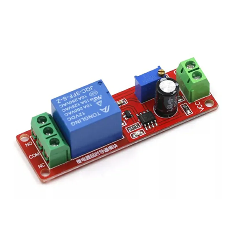 Timer Switch Adjustable Module Timer Dc 5v 12v Delay Relay Shield Ne555 ...