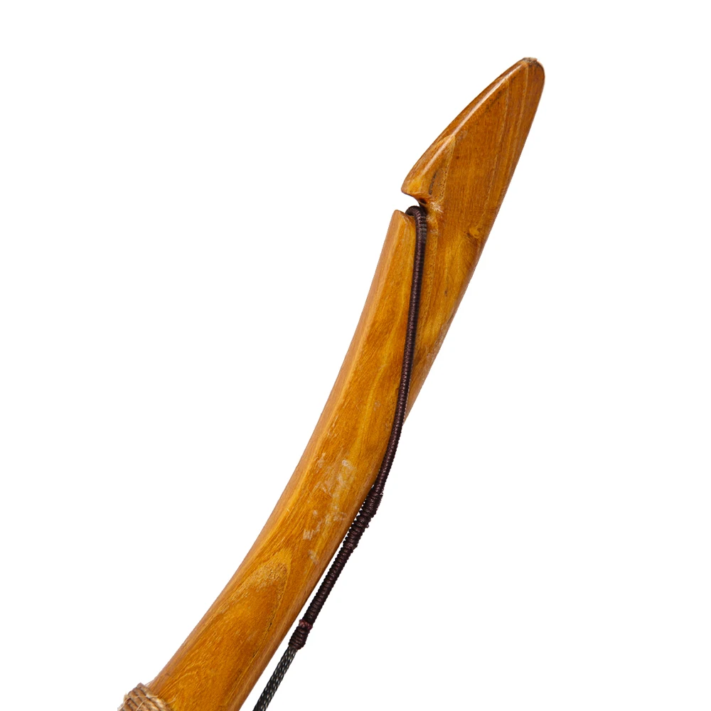 Alibow Hungarian Fiberglass Bow - Red Leather Longbow