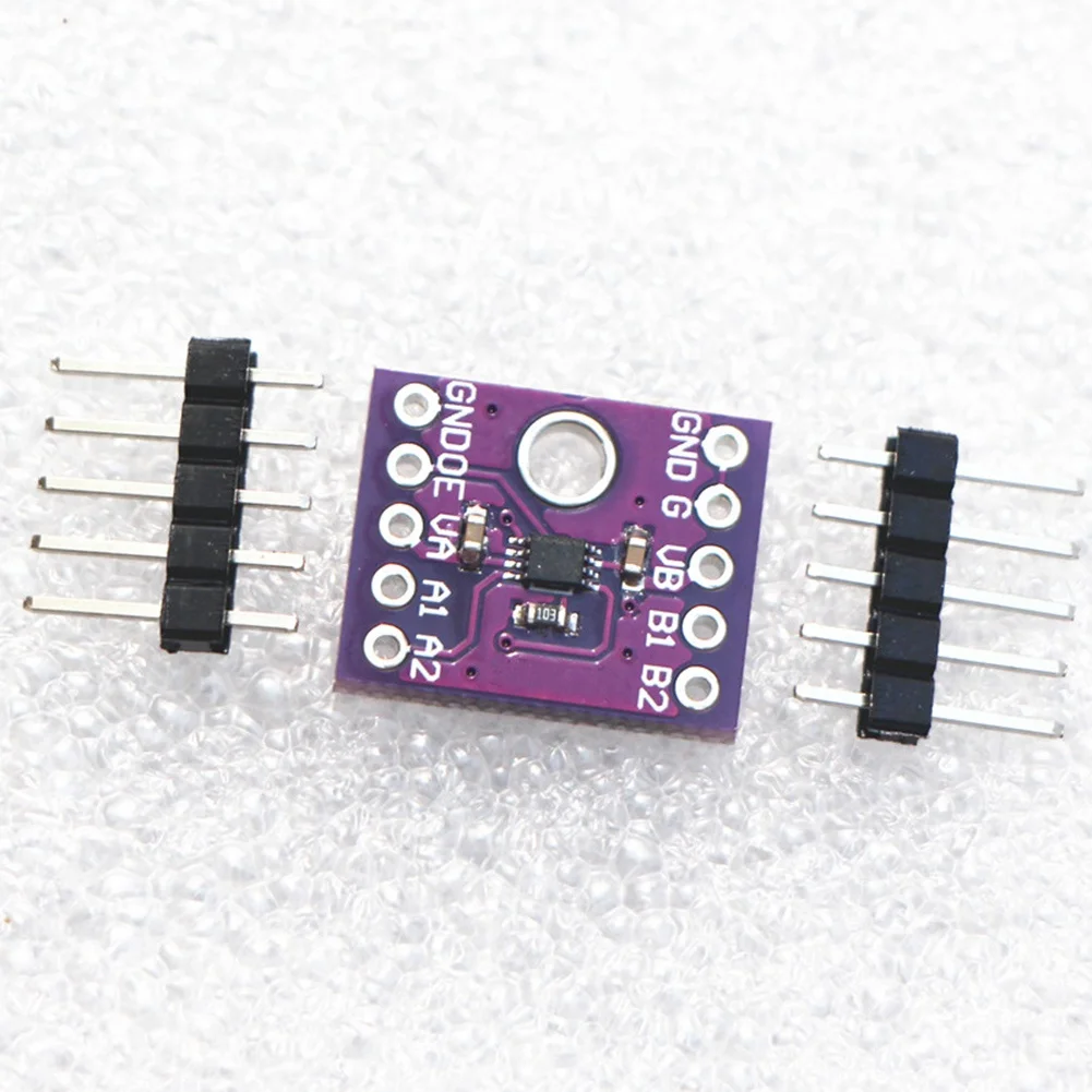 Taidacent Txs0102 2 Bit Bidirectional Voltage Level Shifter 3.3v To 5v ...