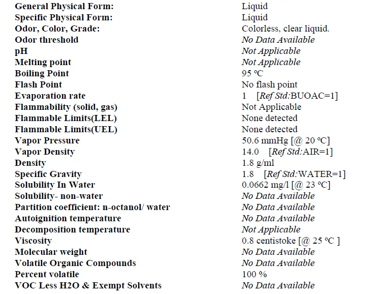 Fluorinert Electronic Liquid FC-770 - 99.5% Purity