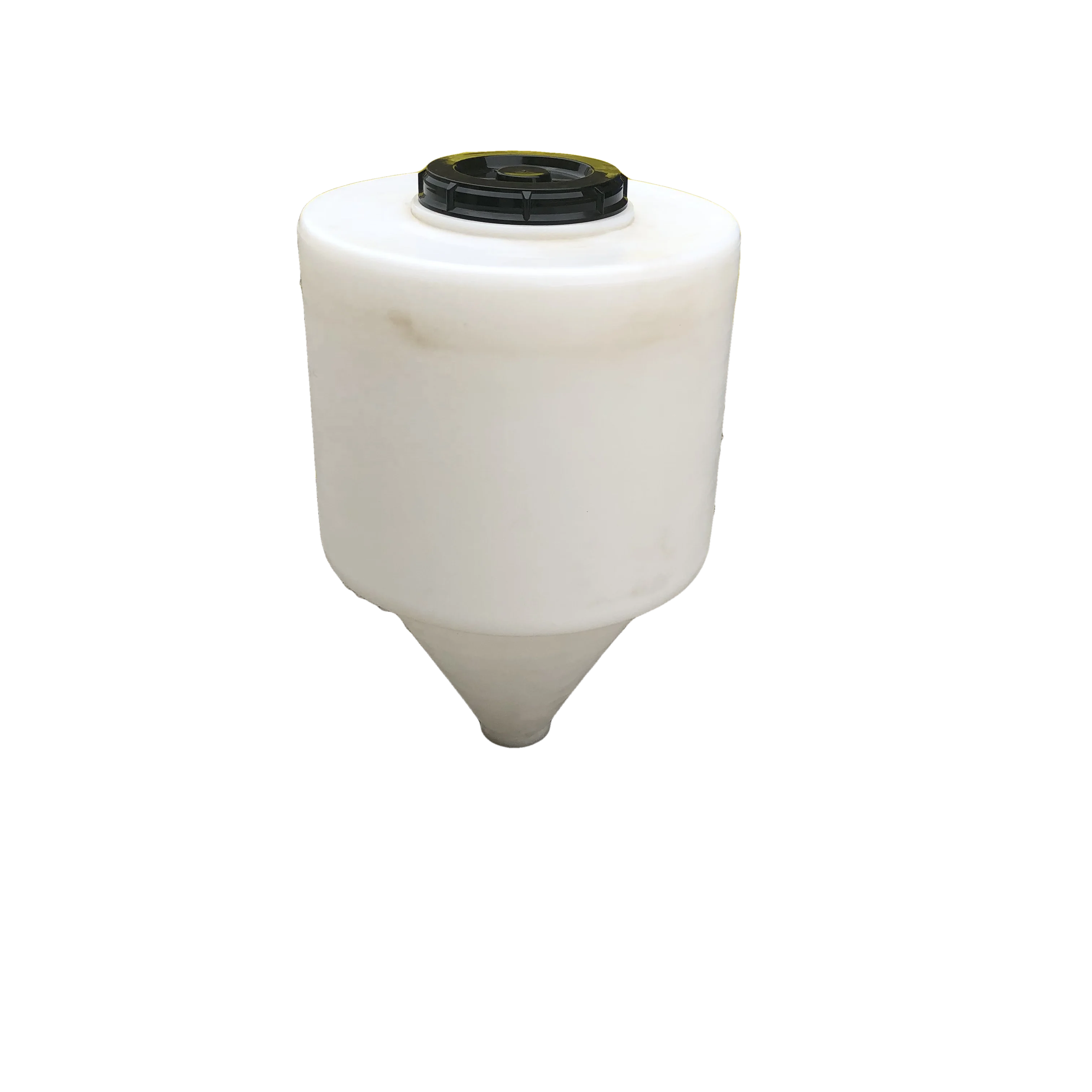 100kg Verticale Conische Gisting Hopper Mixer Plastic Tank Container ...