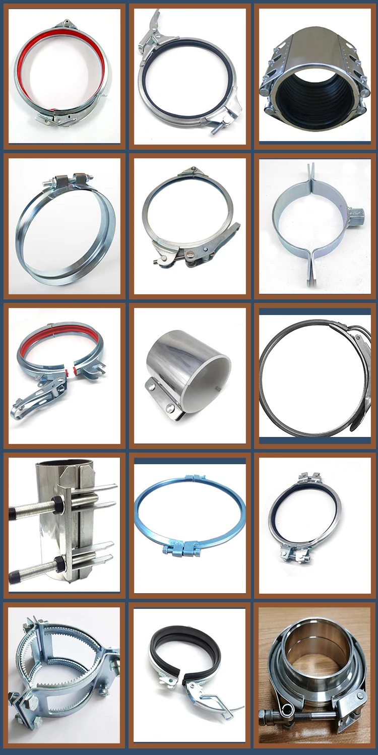 Slim Ring Clamps for Air Ducts - Durable & Efficient