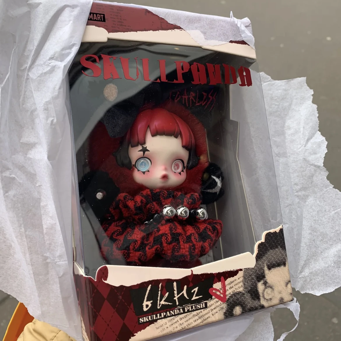 Pop Mart European Skullpanda Stuffed Elevator Limited 6Khz Collection ...