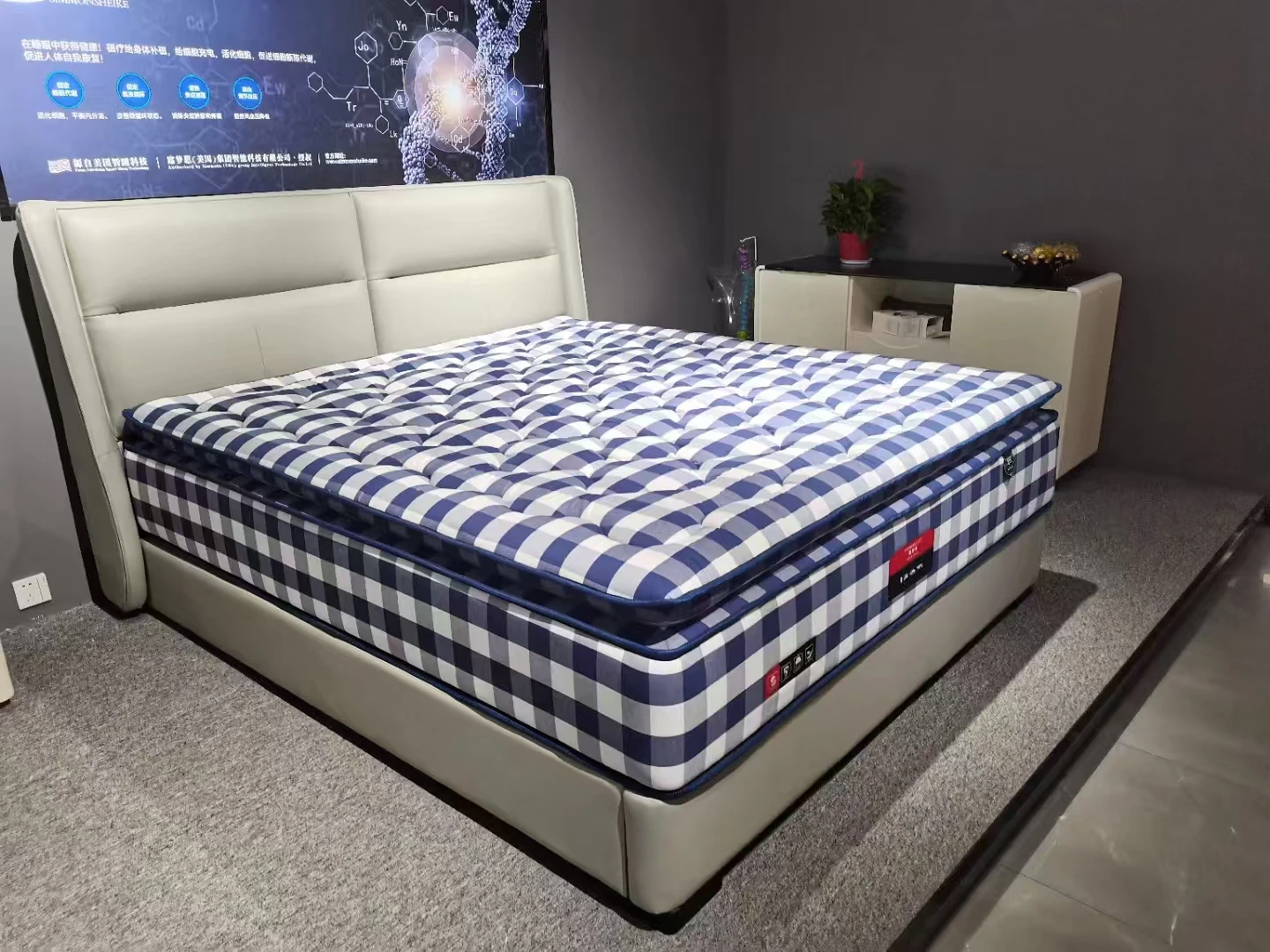 36.5 cm Thickness Hot Sale King Queen Size Memory Foam Mattresses ...