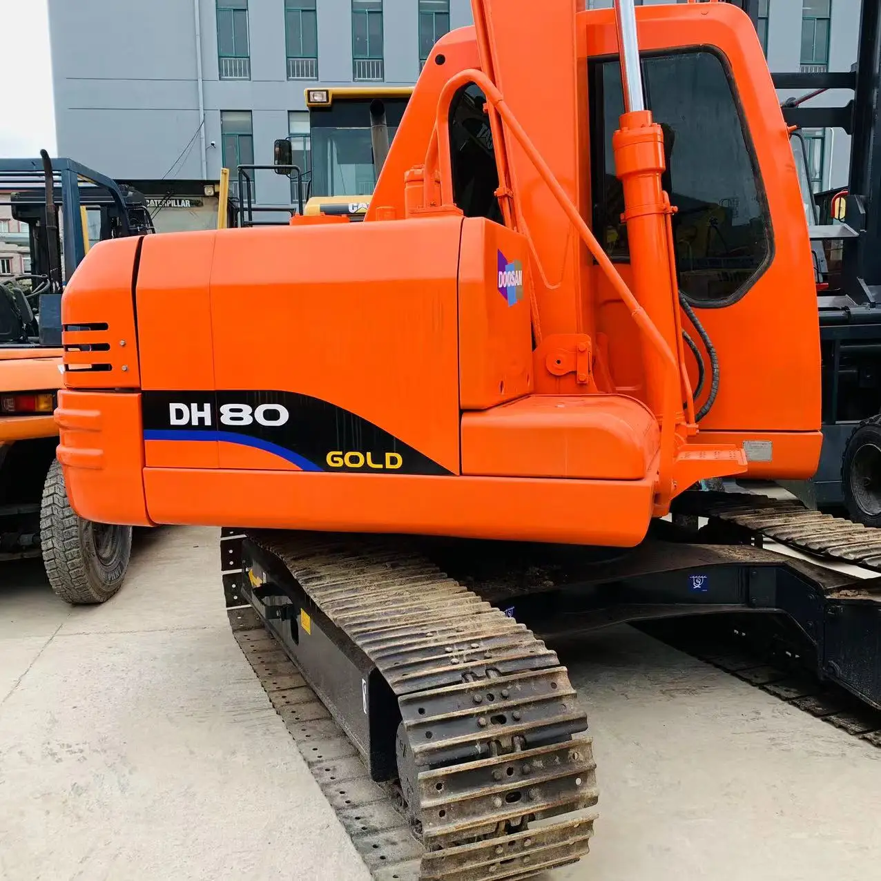 Used Original Doosan DX80 Hydraulic Crawler Small Excavator 8 Ton ...