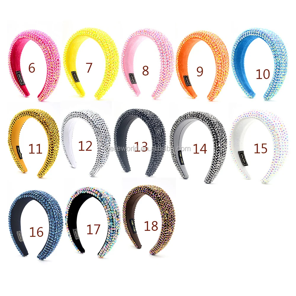Luxury Designer Headbands Multi Styles Rhinestones Crystals Pearls ...