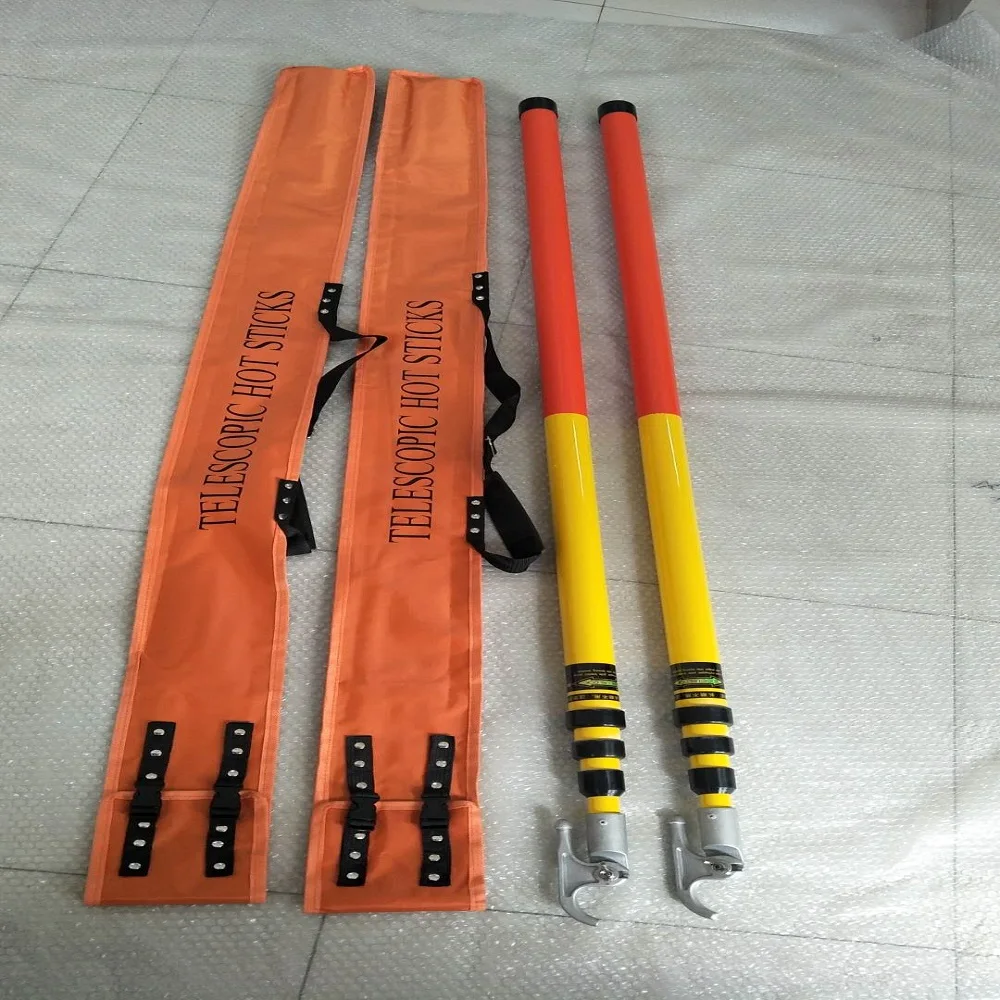 500kv-15m Long Telescopic Hot Stick - Best Triangular Hot Sticks Made ...