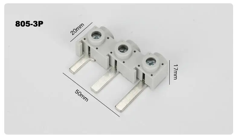 Yueqing Mcb Electric Busbar Terminal Connector - 63A Copper