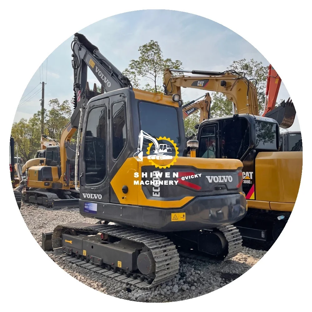 Used Volvo 60 Excavator, Volvo EC60D EC60B EC55D EC55B EC140 EC210 ...