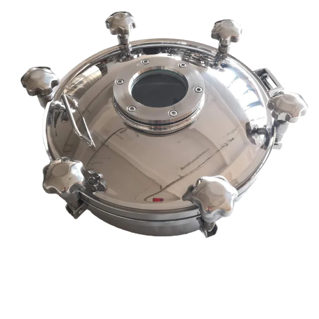 DN400 Brewery Tank Manhole Stainless Steel 304/316L Tank Manways ...