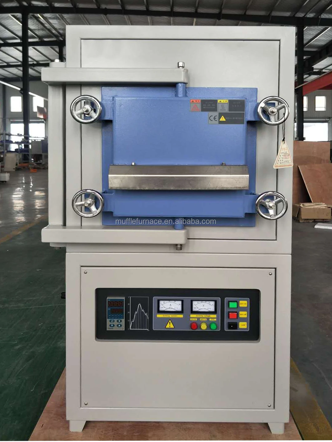 1700 High Temperature Nitrogen Hydrogen Atmosphere Muffle Oven N2 H2 ...