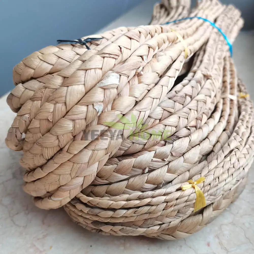 Three-ply Braided Water Hyacinth Grass Rope for Packaging Basket Seat ...
