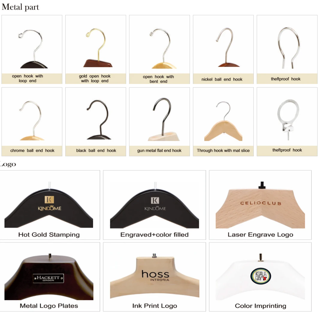 Kindome High End Custom Logo Anti Slip Plastic Coat Hangers For Fashion ...