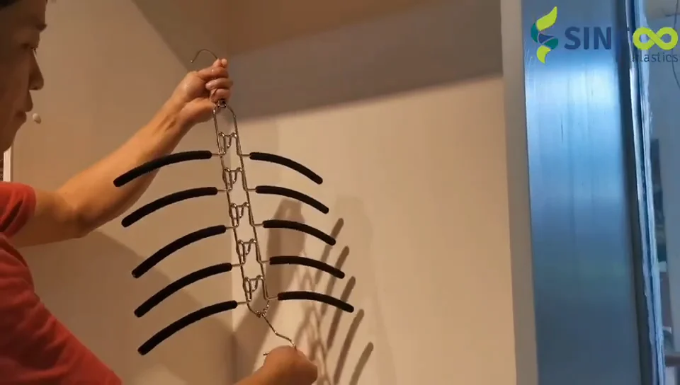 New Version 5 In One Transformer Hanger 5 Layer Space Saving Magic ...