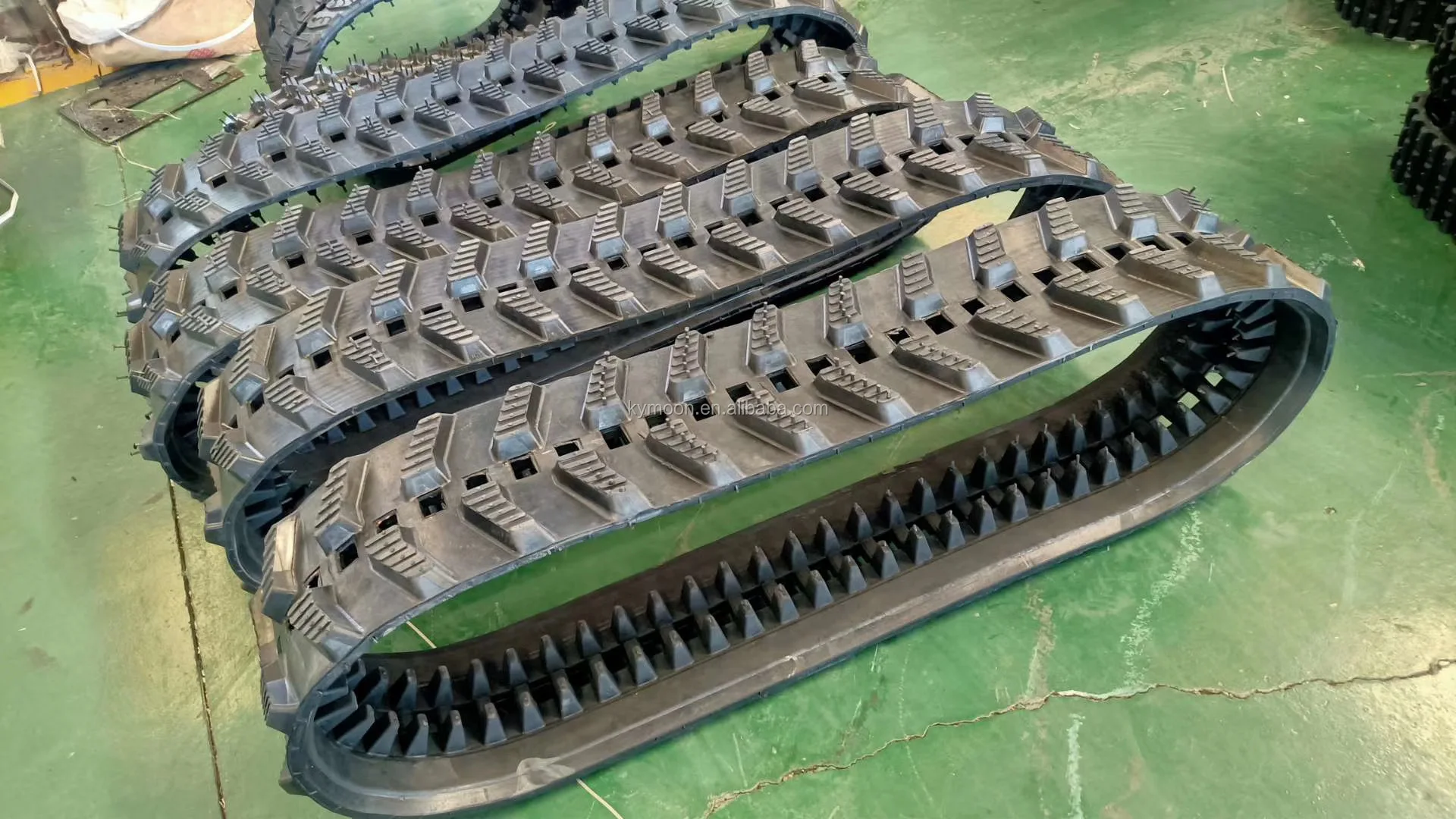 Rubber Tracked Platform/ Rubber Crawler Platform Robot Rubber Track ...