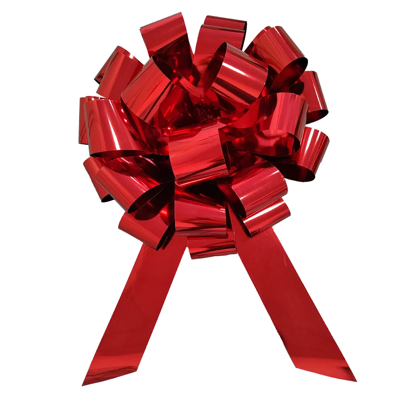 Hot Sale Plastic Giant Ribbon Bow Red Large 30 Inches Car Bows For ...