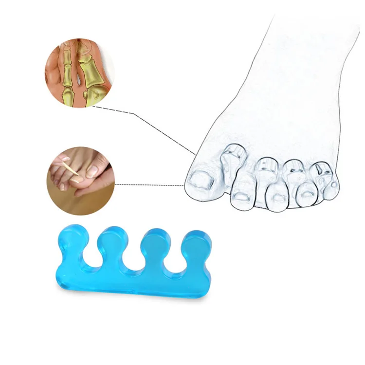 Wholesale Cheap Separator Pedicure Tool Silicone Toenail Separator For ...