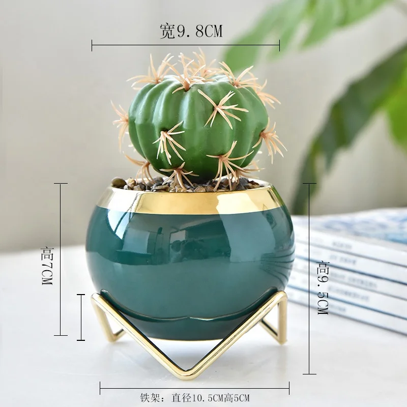 Small Size Cute Design Ceramic Succulent Pots Modern Decor Ceramic ...