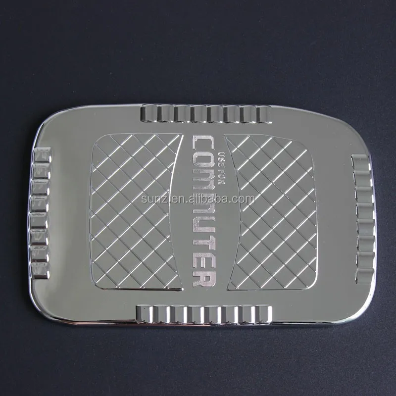 Hiace Commuter 2012 Chrome Fuel Tank Cover - Protection & Style