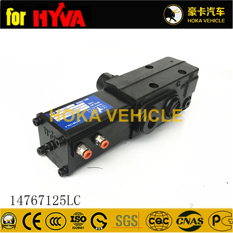 Truck Spare Parts Tipping Valve 14767125LC for Dump Truck HYVA Hoist System