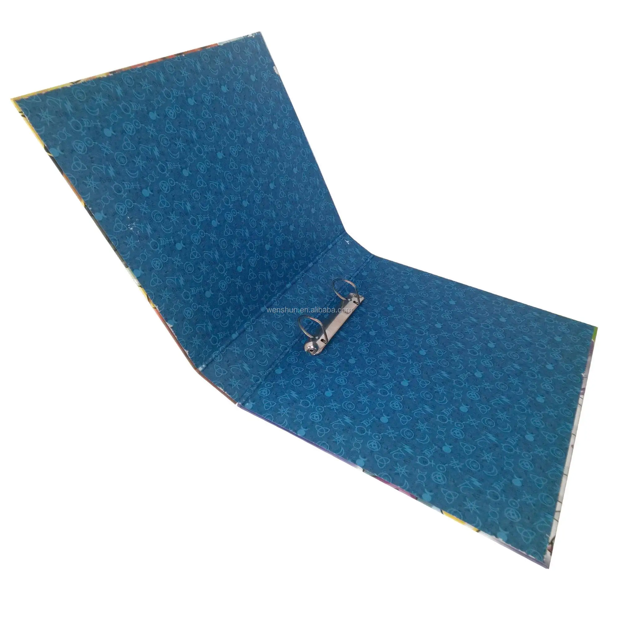 Custom Printed Paper Hard Cover A4 Size 3 Ring Binder File Folder ...