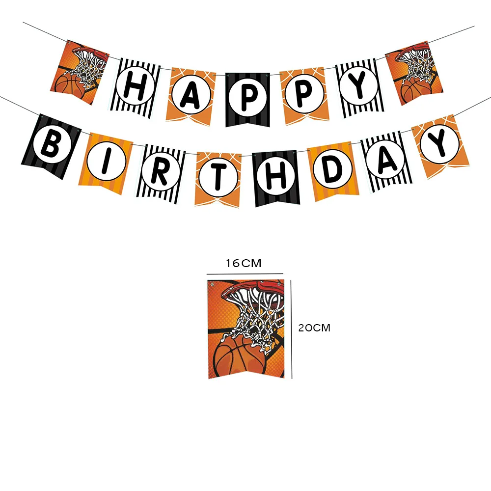 Mu Diy Decoration Happy Birthday Banner Party Favors Supplies Cake ...