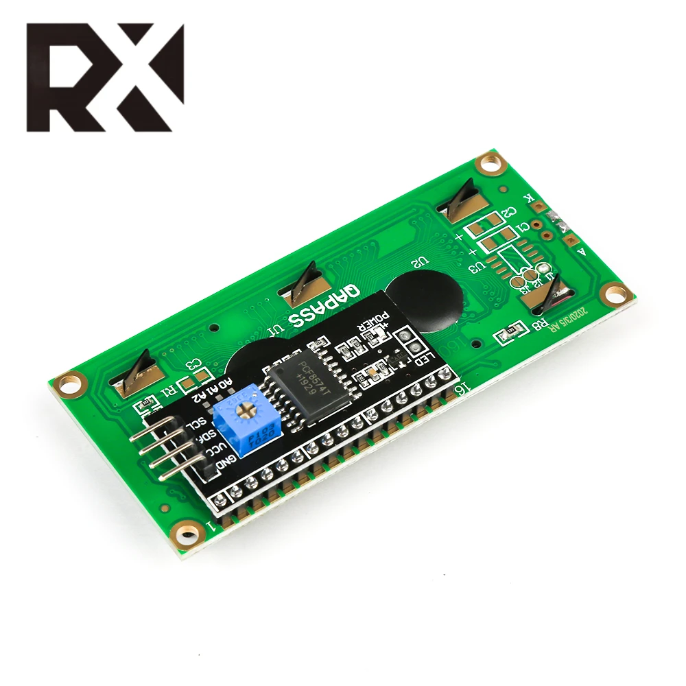 Rx Lcd1602 Iic I2c 1602 Serial Lcd Display Module Blue Backlight Buy Lcd1602lcd1602 Iic I2c 