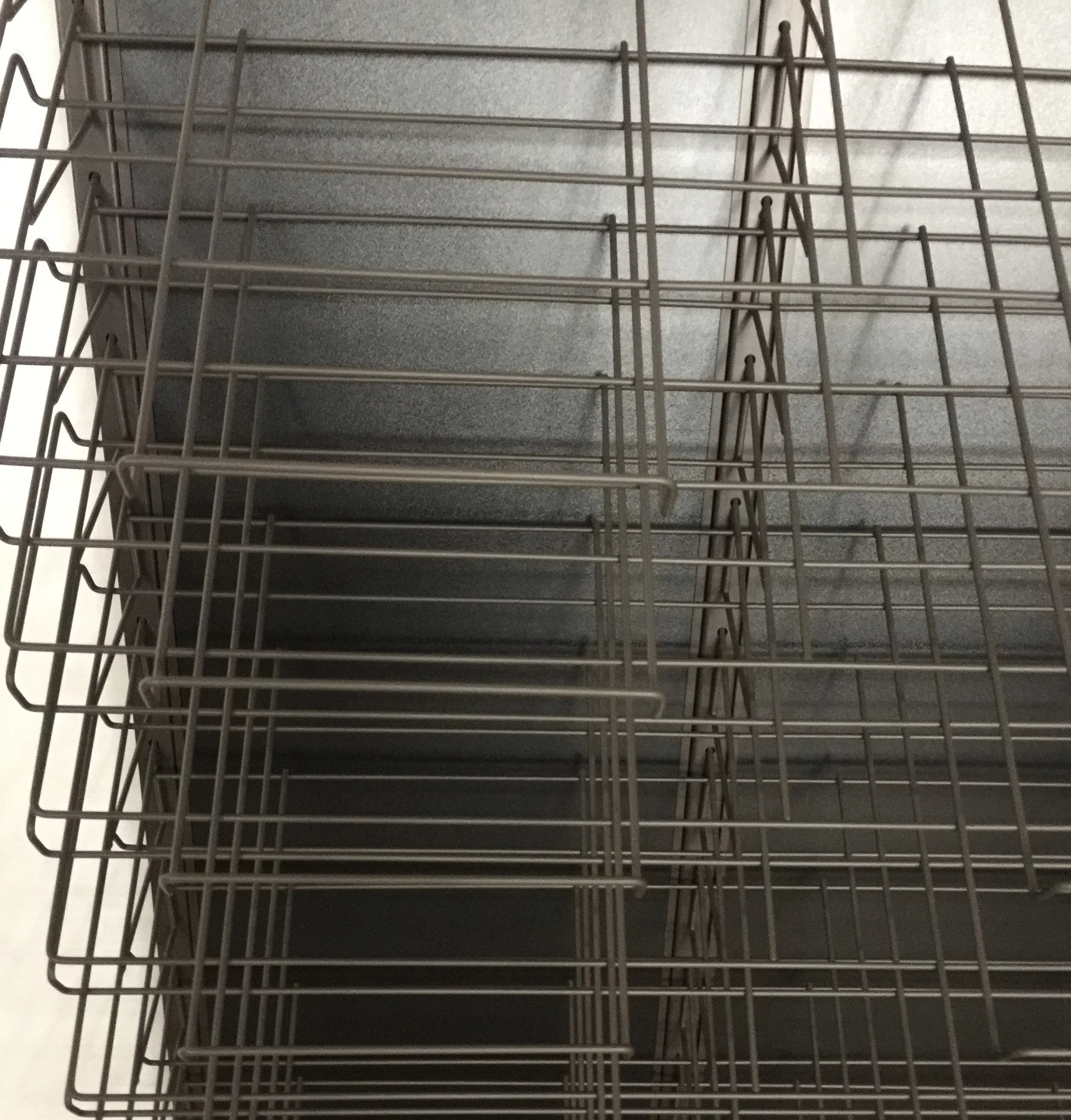 Mirror Acrylic Logo Panel Metal Wire Mesh Holder Display Hooks Ceramics ...