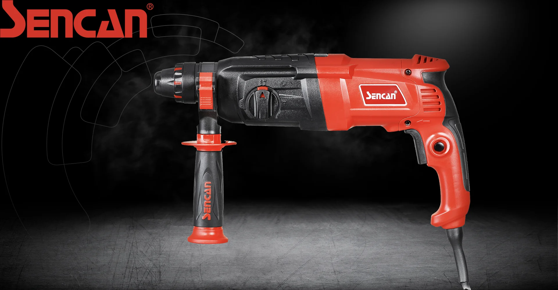 Sencan Heavy Duty Rotary Hammer Drill 26mm 850W with CE