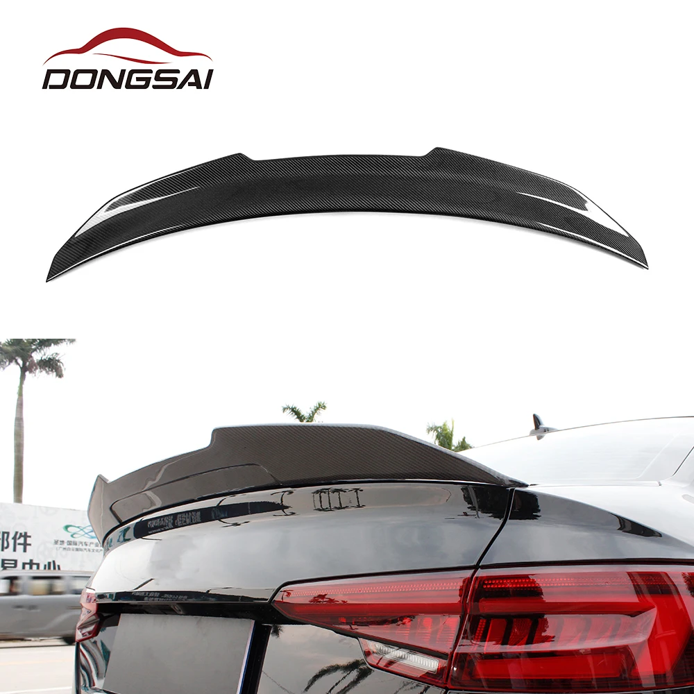 Carbon Fiber Psm Style Rear Trunk Lip Tail Wing Ducktail Spoiler For Carbon Fiber Psm Style Rear Trunk Lip Tail Wing Ducktail Spoiler For