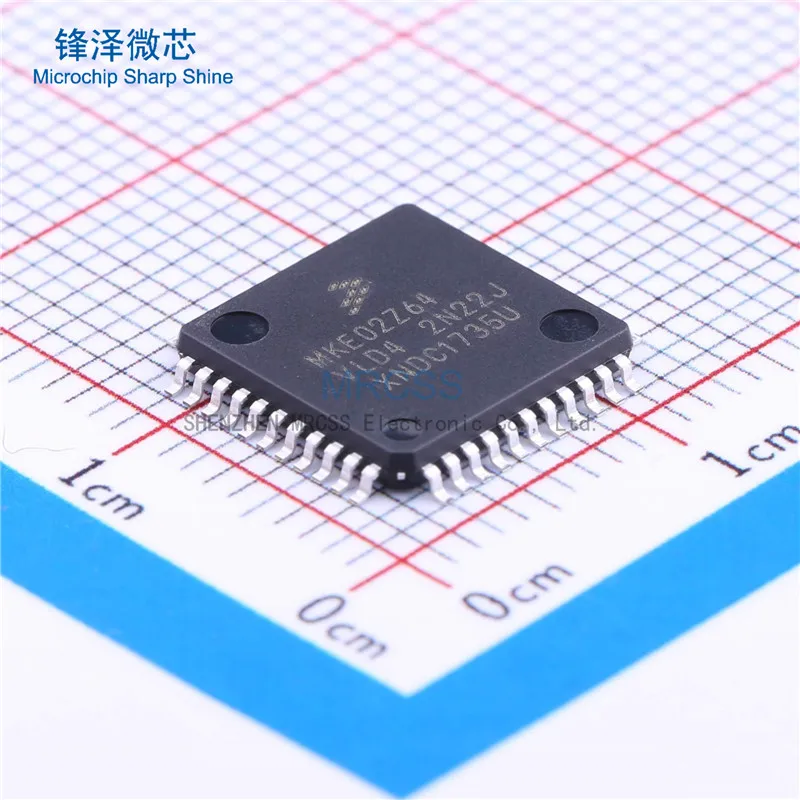 Mcu 32 비트 Ke02 Arm Cortex M0 + Risc 64kb 플래시 3.3v/5v 44 핀 Lqfp 트레이 트레이 Mke02z64vld4 - Buy ...