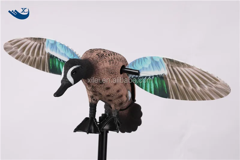 2019 New Xilei Blue Wing Teal Spinning Wing Motion Motorized Duck Decoy - Buy Teal Hen Motion ...
