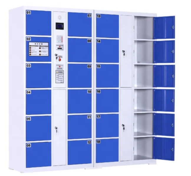 Casier Electronique Supermarket Luggage Storage Locker Outdoor Cabinet ...