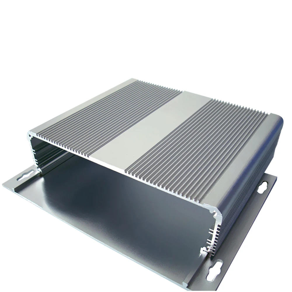 Anodized Aluminum Extrusion Housing for PCB - Custom Length