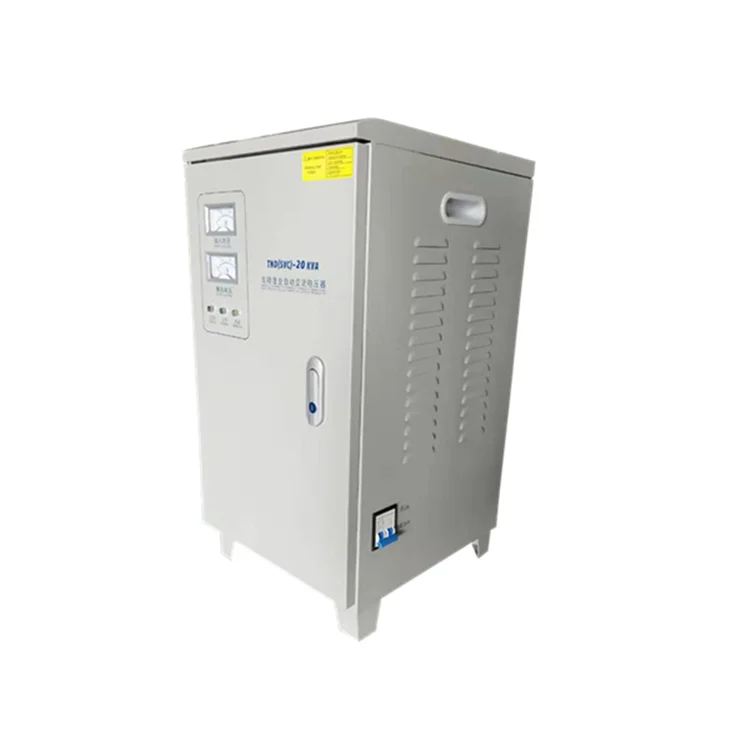 20kva 220v Avr Single Phase Ac Power Servo Motor Electric Voltage ...