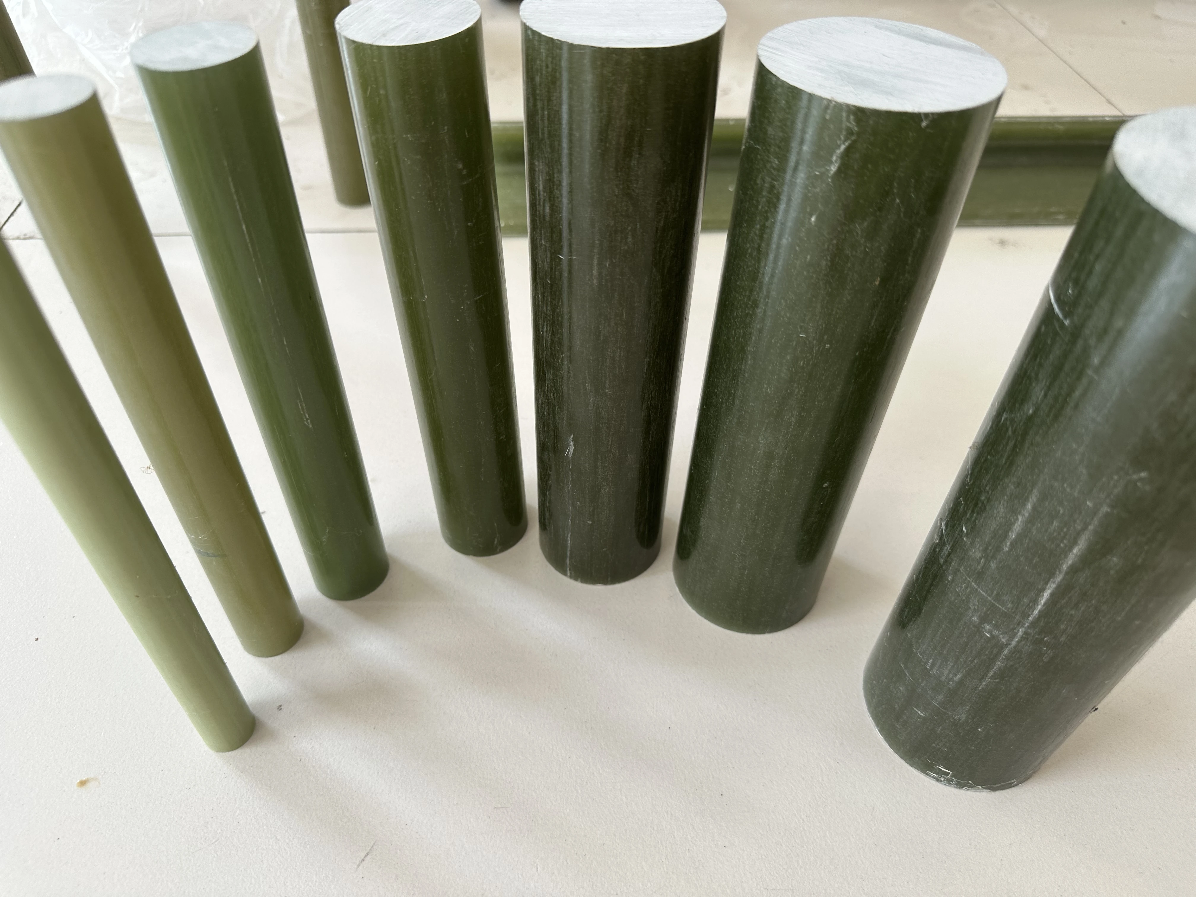 Resin Reinforced Epoxy Flexible Solid Fiber Glass Diam 18 Mm Insulator ...