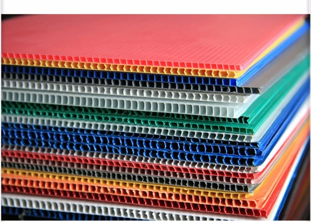 Eco-friendly Polymer Corrugated Flat White Color 2mm Plastic Sheet ...