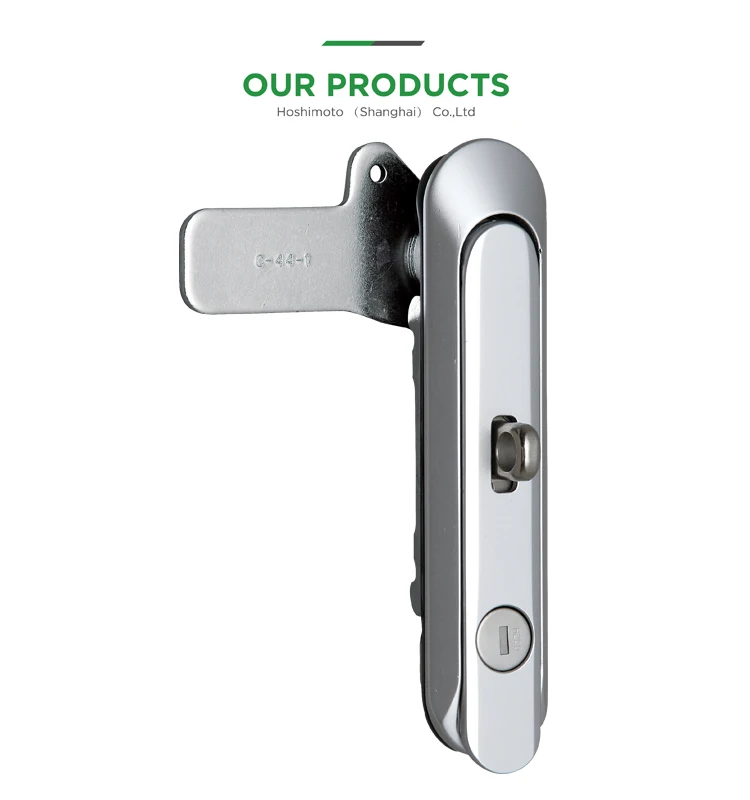 Hoshimoto Ab-401a-1w Chrome Plated Double Lock Waterproof Flat Swing ...